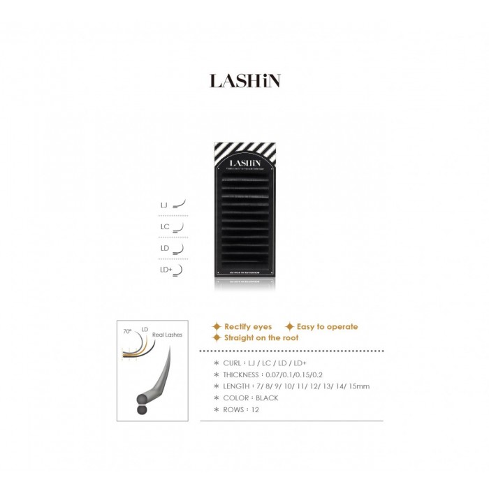 LASHiN / LD+ CURL / 0.10MM